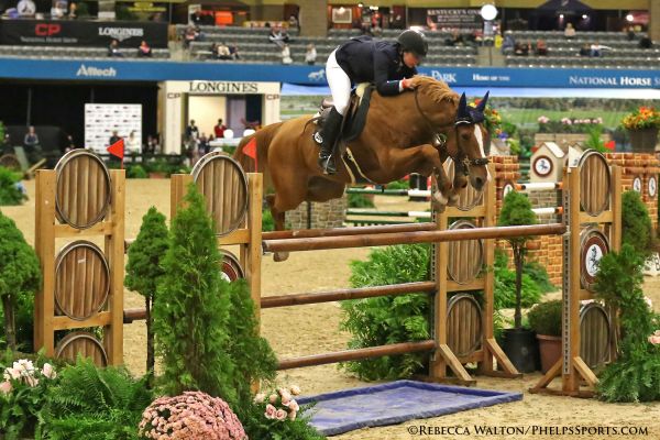 Lisa Goldman and Morocco Gallop to $35,000 Open Jumper Victory